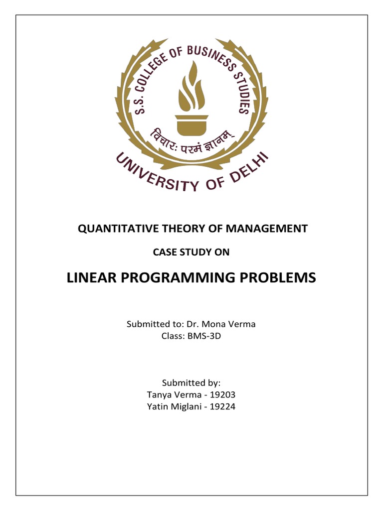 QTM Internal 19203 19224 | PDF