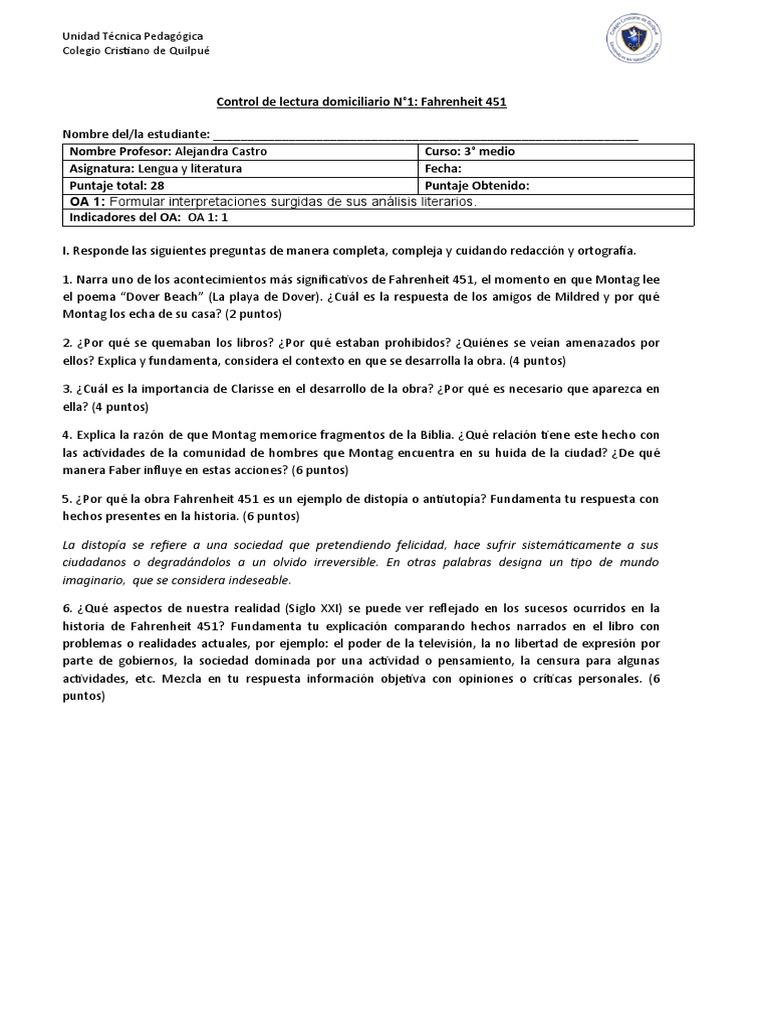 Fahrenheit 451 | PDF