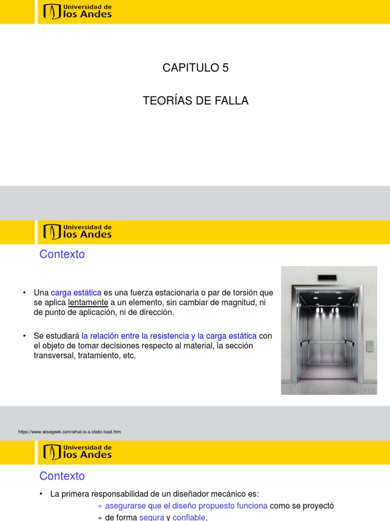 Cap 5B - Teorias de Falla | PDF | Fractura | Estrés (Mecánica)