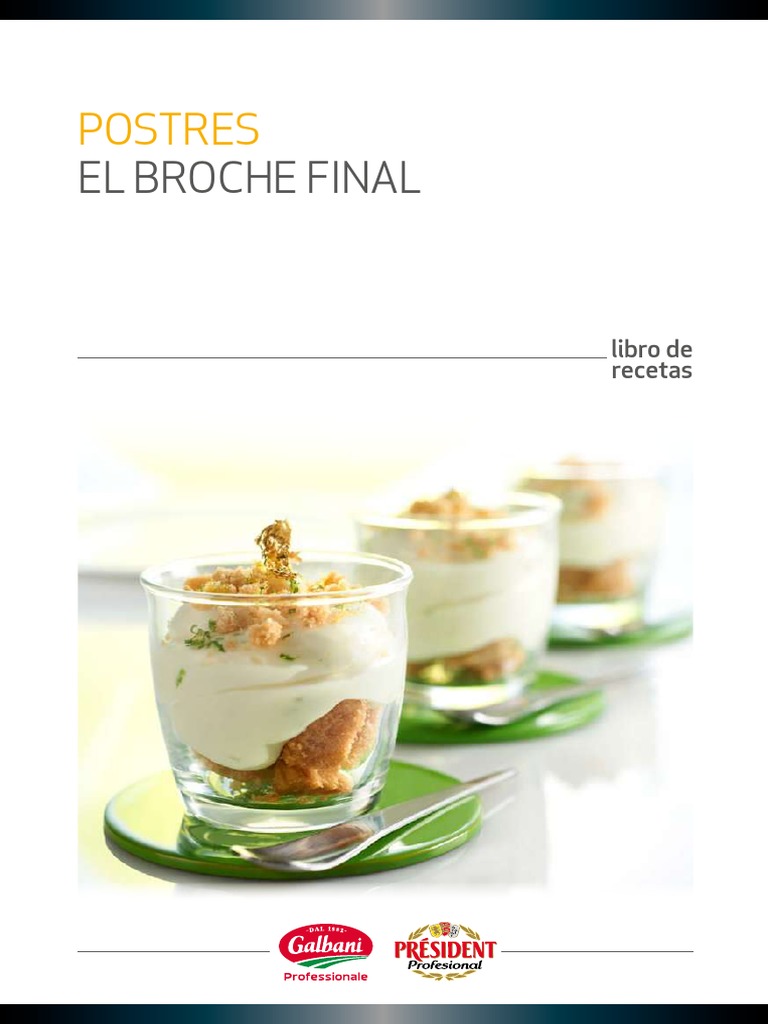 Recetario Postres | PDF | Postres | Galleta