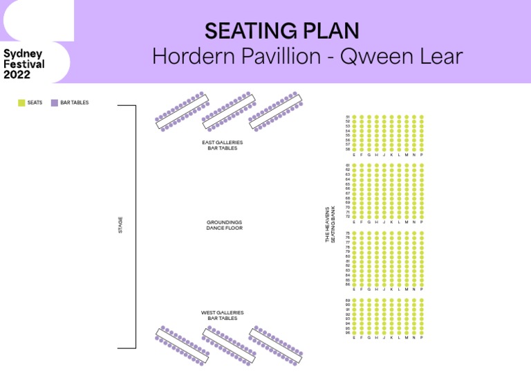 Hordern Pavillion venue pack seats | PDF | Buildings And Structures ...