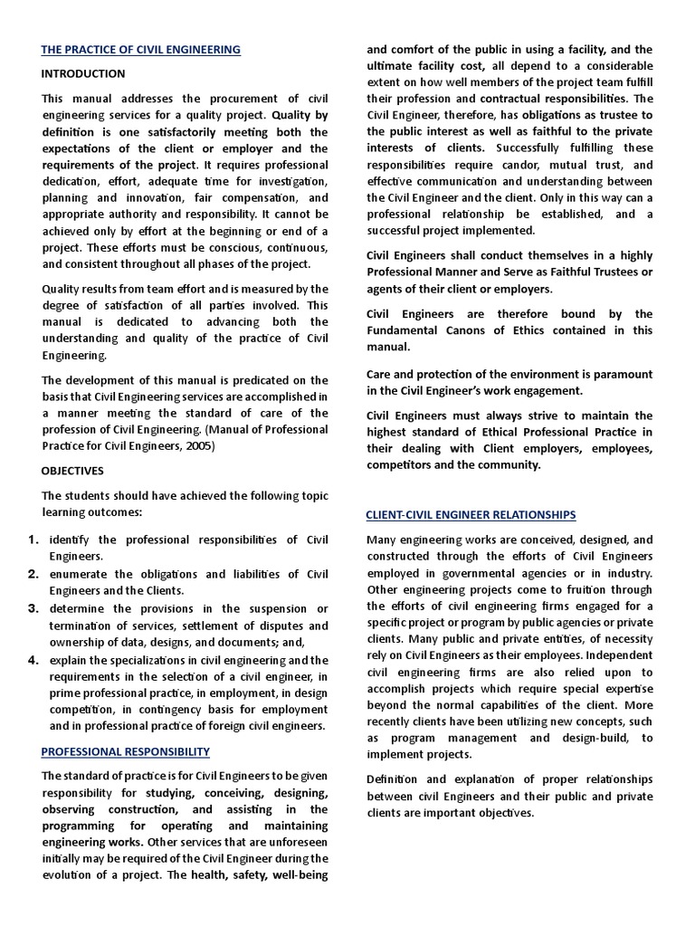 Ce Law, Ethics and Contracts. Reviewer | PDF | Legal Liability | Engineer