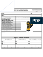 Checklist de Inspección Taladro Inalámbrico | PDF
