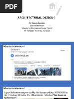 Introduction to Architecture Basics | PDF