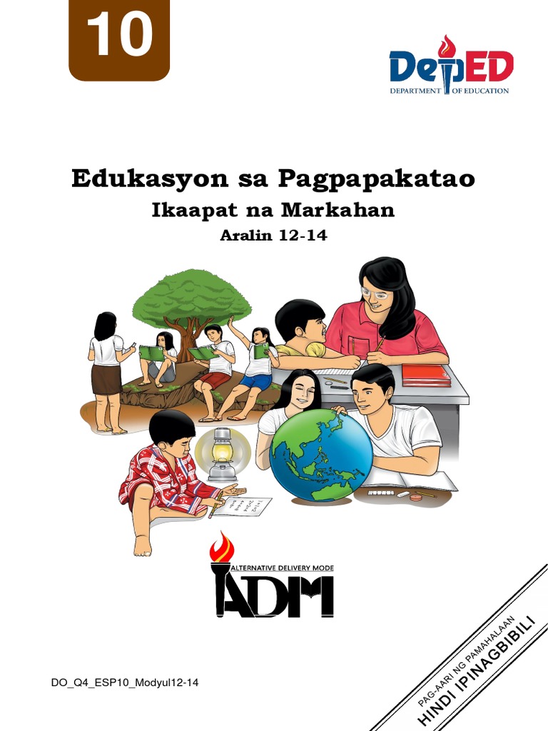 Esp Grade 10 Fourth Quarter-final | PDF