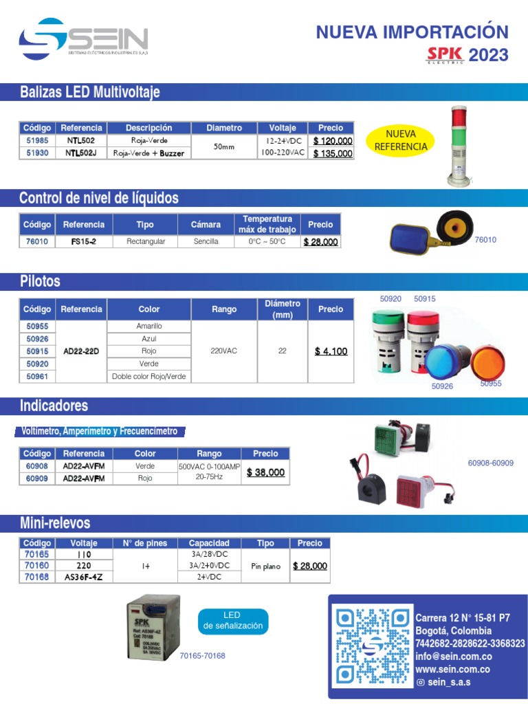 SPK Ii Abril 2023 | PDF | Ingenieria Eléctrica | Electrónica