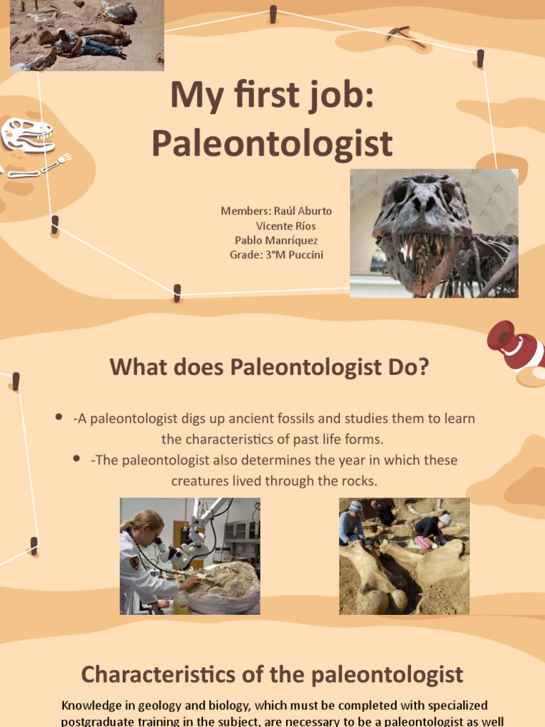 Paleontologist Career Overview | PDF | Social Science