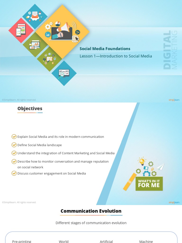 Social Media Foundations | PDF | Popular Culture & Media Studies | Social Media