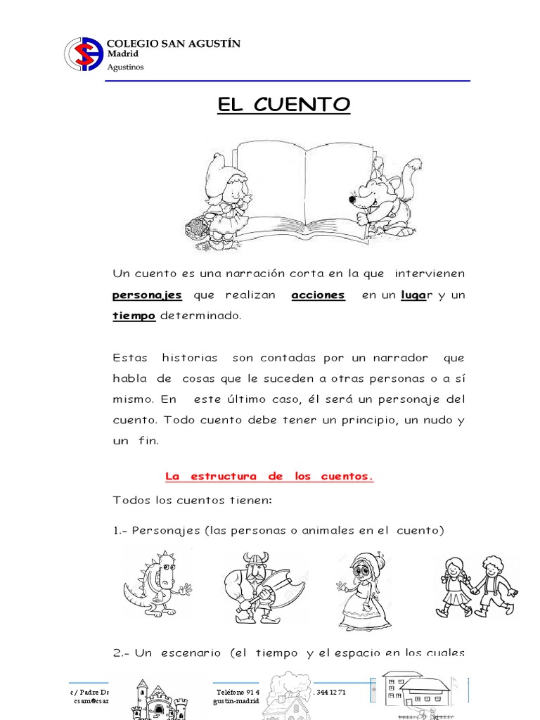 Como Se Escribe Un Cuento (12274) | PDF | Cuentos | Narración