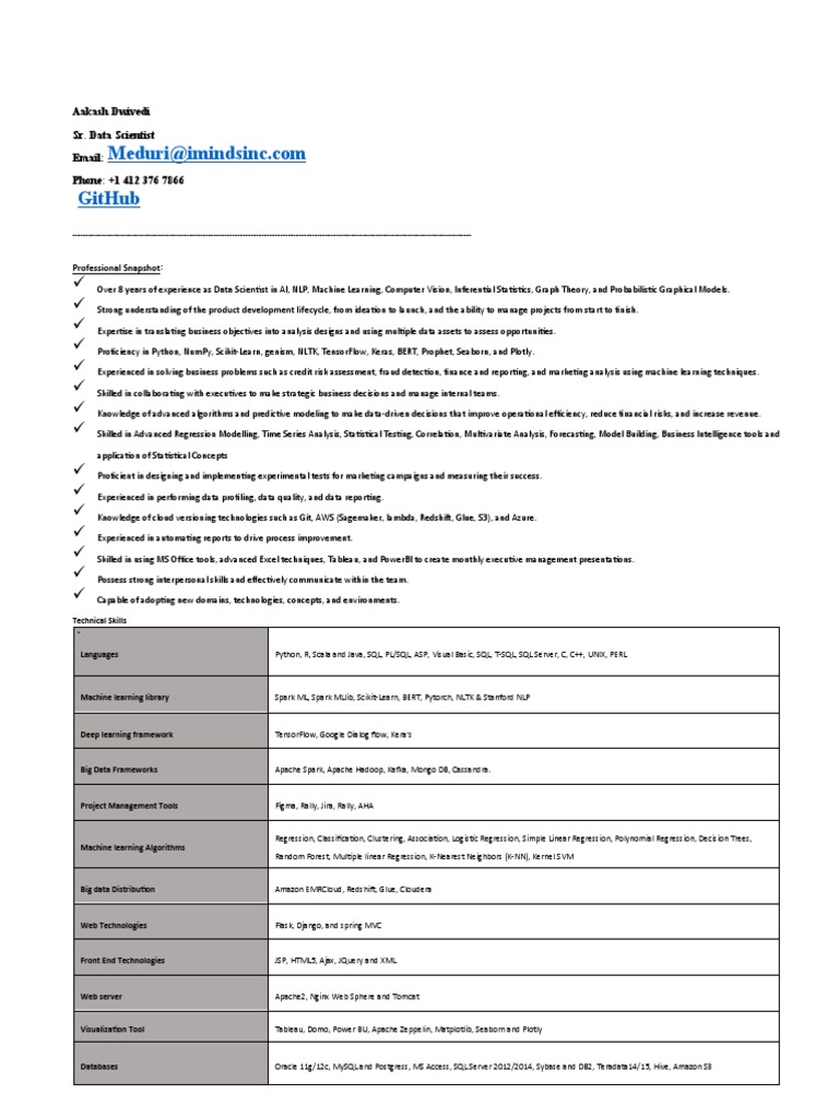 Aakash Data Scientist | PDF | Machine Learning | Analytics