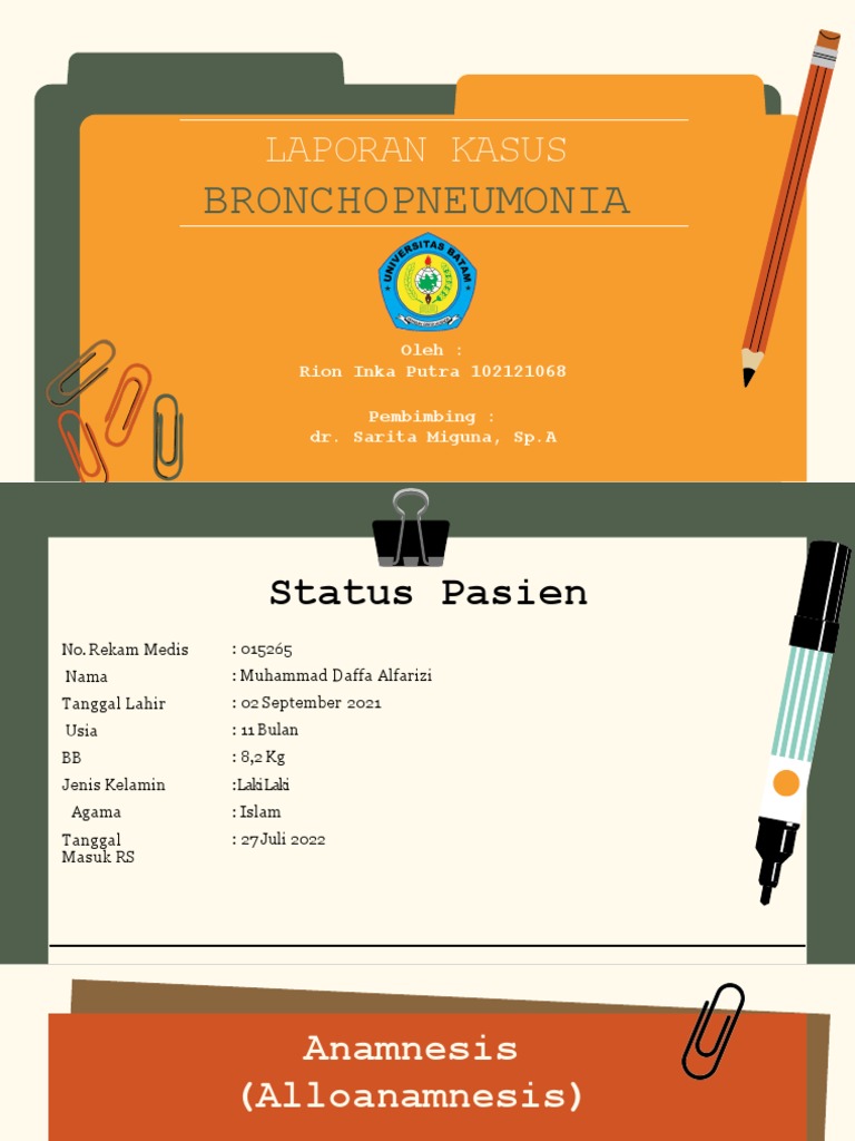Laporan Kasus Pneumonia Rion | PDF