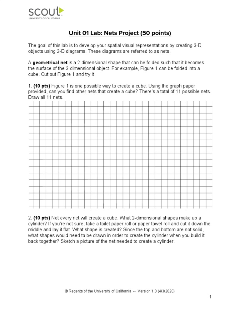 GEOM FF 01 File Unit01LabNetsProject | PDF | Teaching Methods & Materials