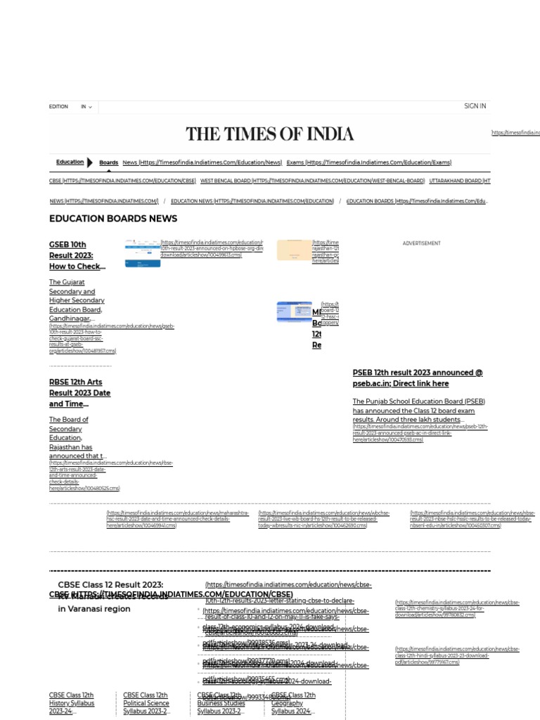 Education Boards in India - List of Education Board in India | PDF