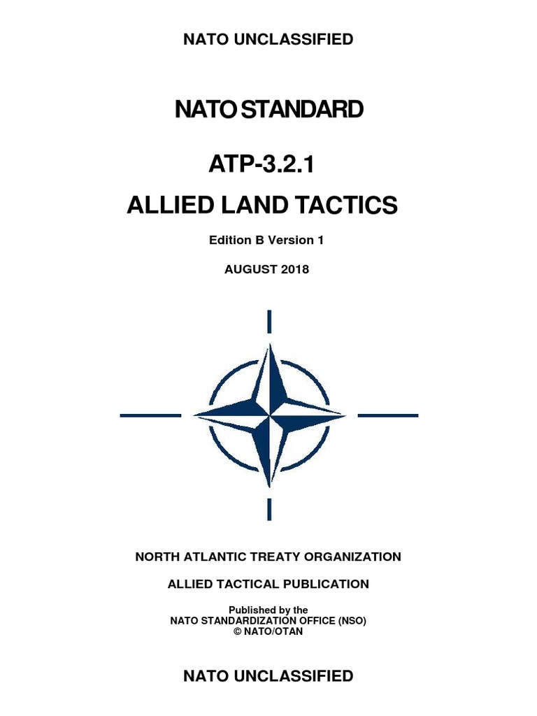 Atp-3.2.1 Edb V1 e (Allied Land Tactics) | PDF | Military Doctrine ... Atp-3.2.1 Edb V1 e (Allied Land Tactics) | PDF | Military Doctrine ...