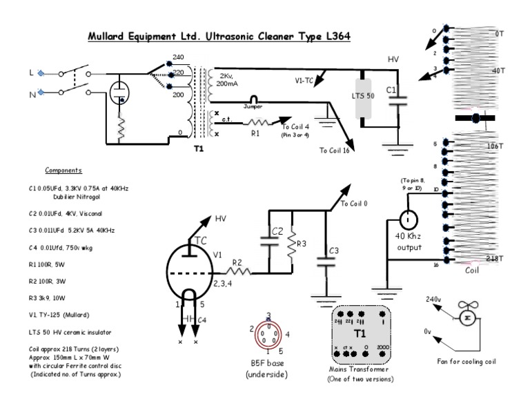 Ultrasonic Cleaner | PDF | Electrical Components | Materials Science