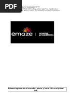 Manual de Emaze para Presentaciones Efectivas | PDF | Youtube | Software