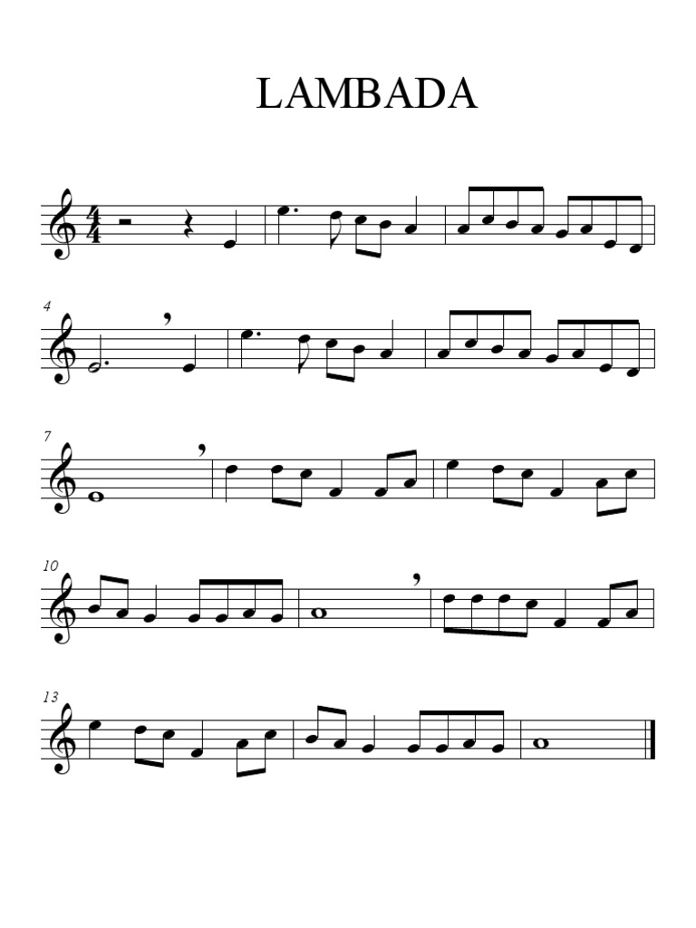 Lambada | PDF