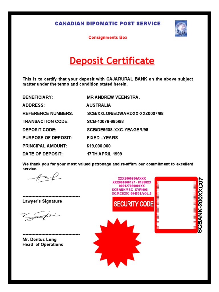 Certificate e | PDF