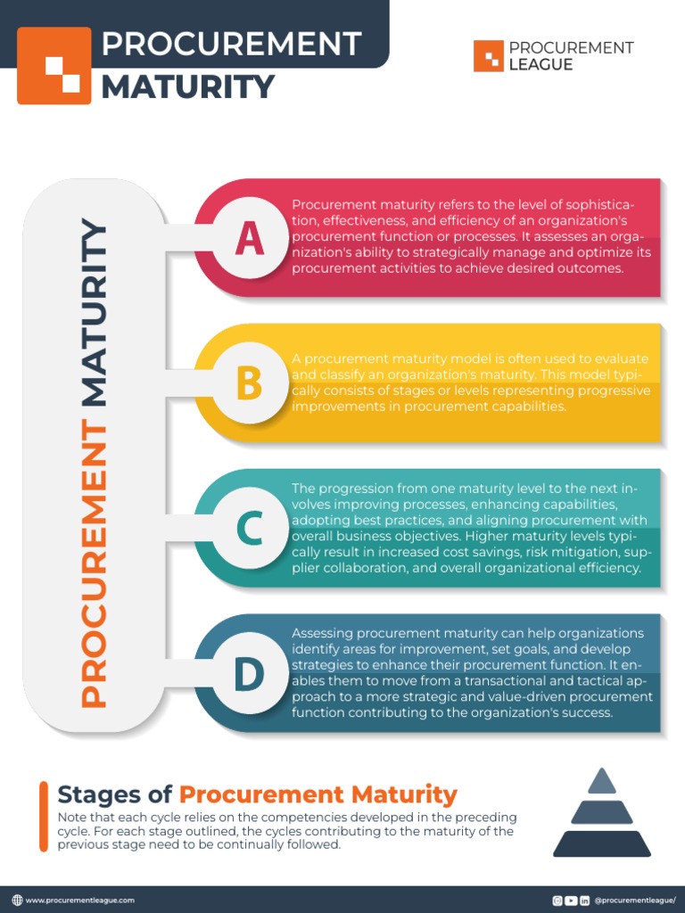 Procurement Maturity | PDF | Procurement | Business