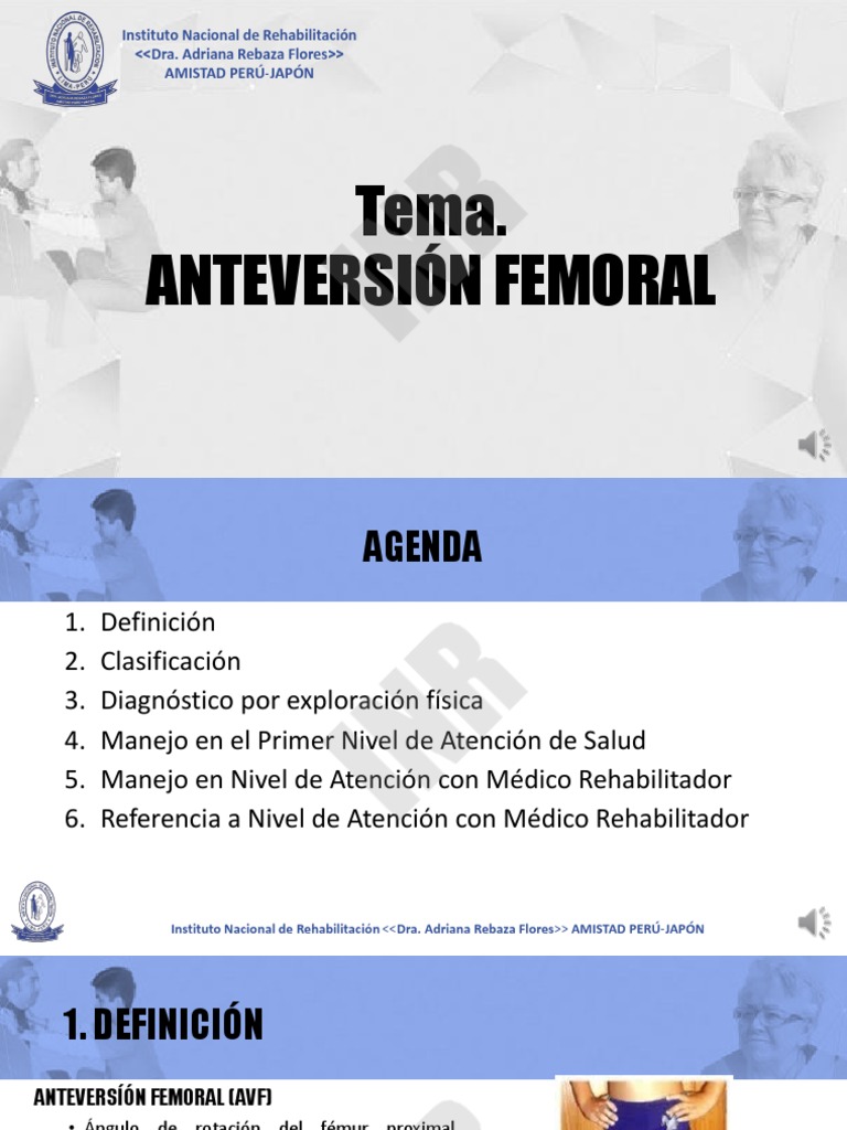 Ejercicios para Anteversión Femoral | PDF | Rodilla | Sistema ...
