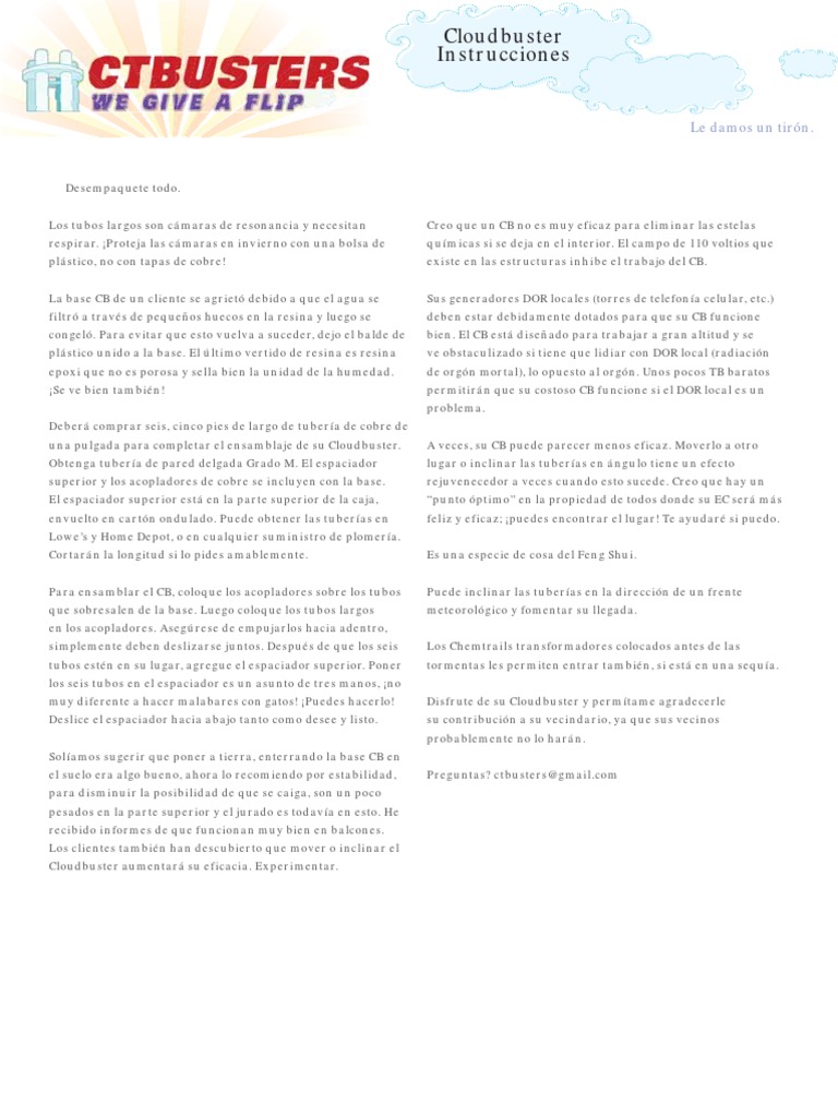 spanish-cloudbuster_instructions | PDF