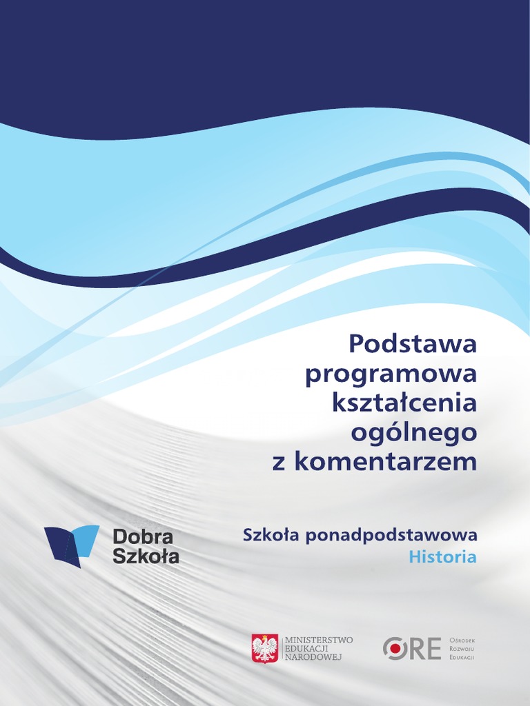 Podstawa Programowa Historia | PDF