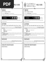 Candela Obscura Character and Circle Sheets 11 20 23 | PDF | Intuition