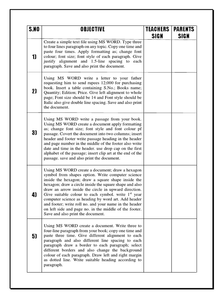 INDEX Word | PDF | Microsoft Word | Paragraph