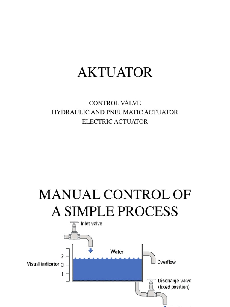 AKTUATOR | PDF | Valve | Actuator