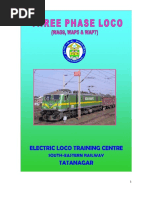 3 Phase Loco Note | PDF | Electric Motor | Locomotives