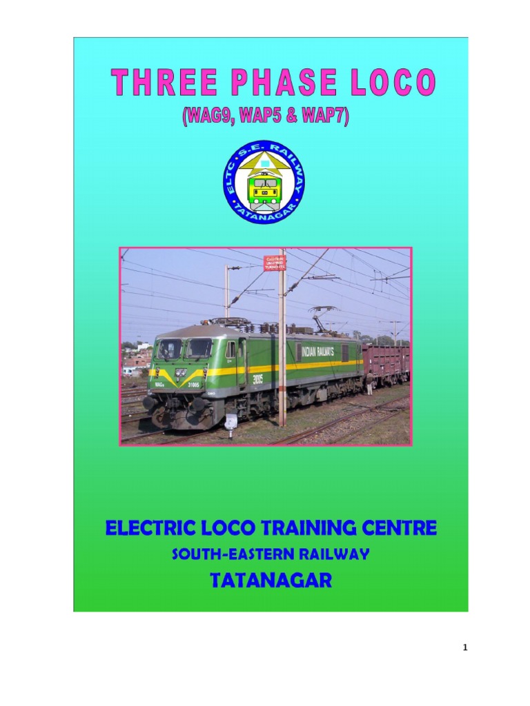 WAG-9 Locomotive Technical Manual | PDF | Locomotives | Electric Motor