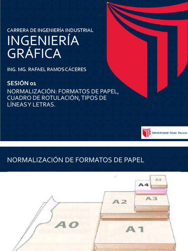 Normalización de Formatos de Papel y Letras | PDF