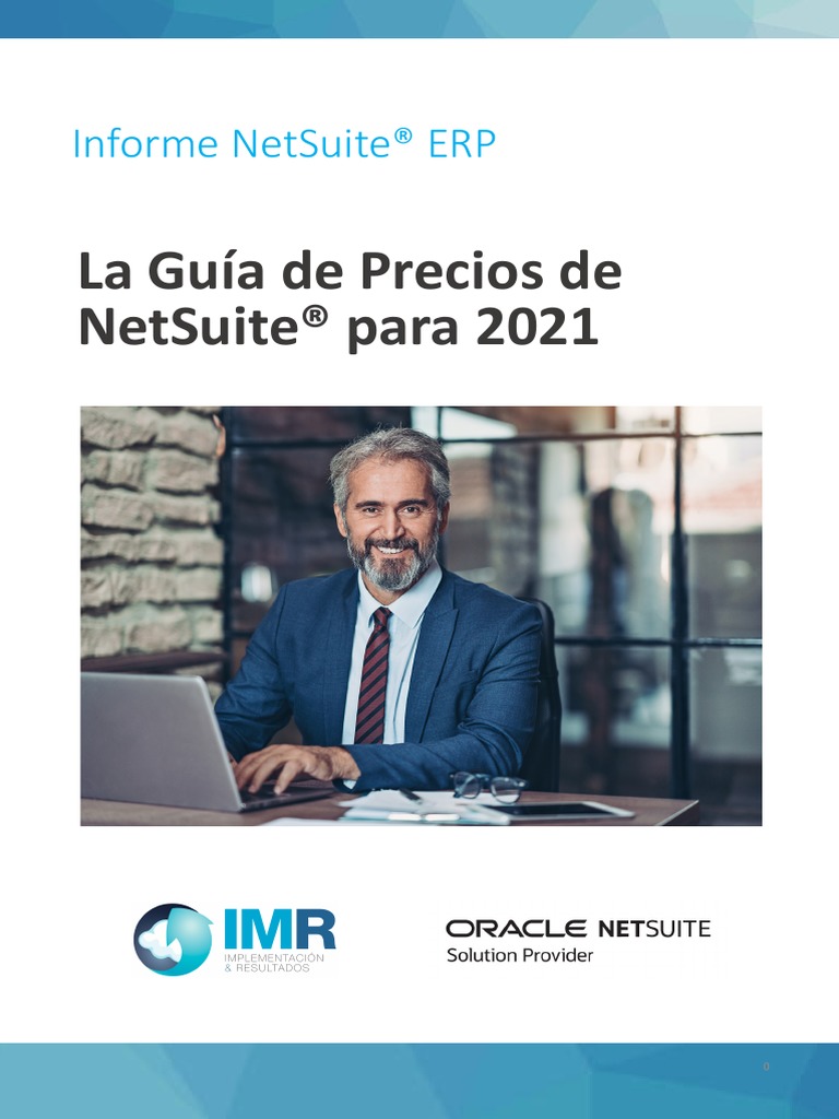Guia de Precios 2021 Oracle NetSuite | PDF | Planificación de recursos empresariales | Comercio ...