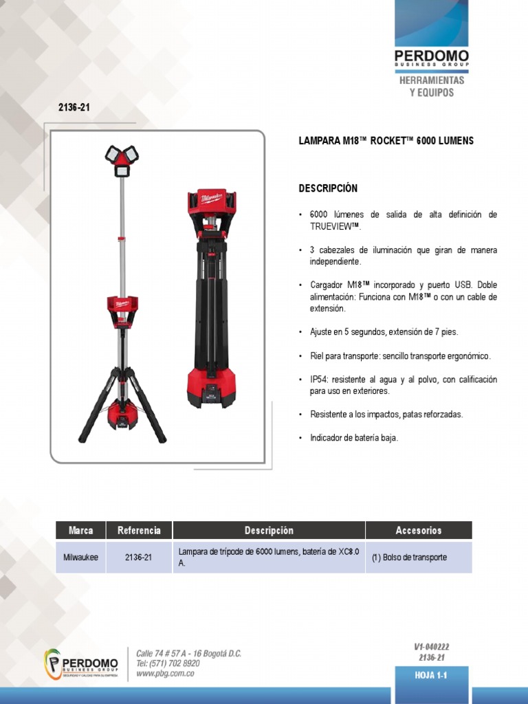 Milwaukee 2136 21 | PDF