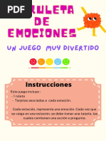 Lotería de Emociones Espaciopsicoaprende | PDF