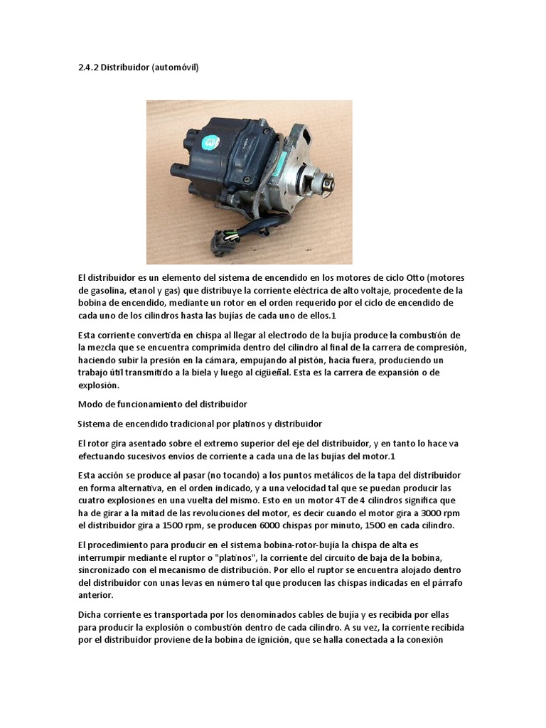 Papu 2.0 | PDF | Distribuidor | Electromagnetismo