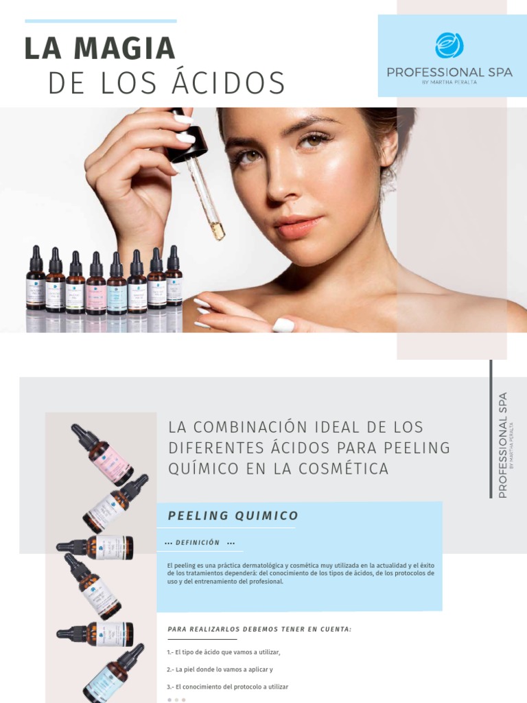 Peeling Quimicos | Descargar gratis PDF | Piel | Sistema tegumentario