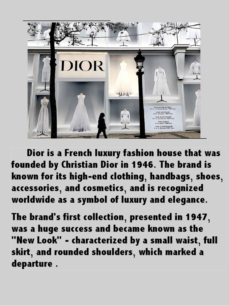 DIOR | PDF | Brand | Luxury Goods