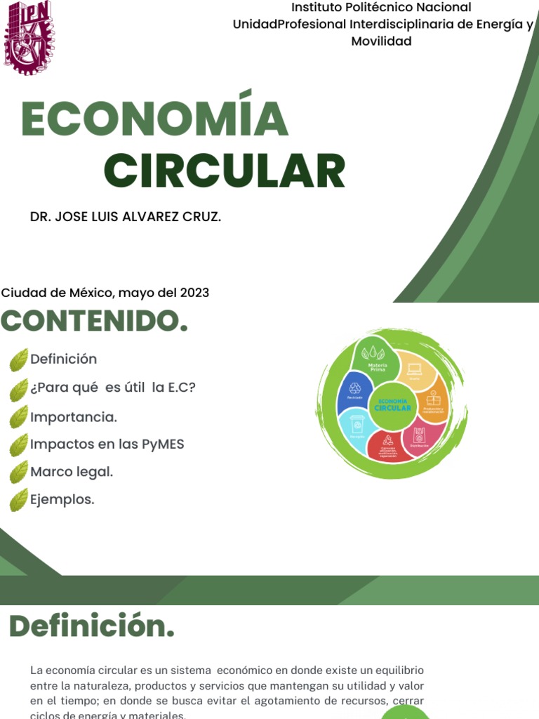 Economía circular. | PDF | Sustentabilidad | Residuos