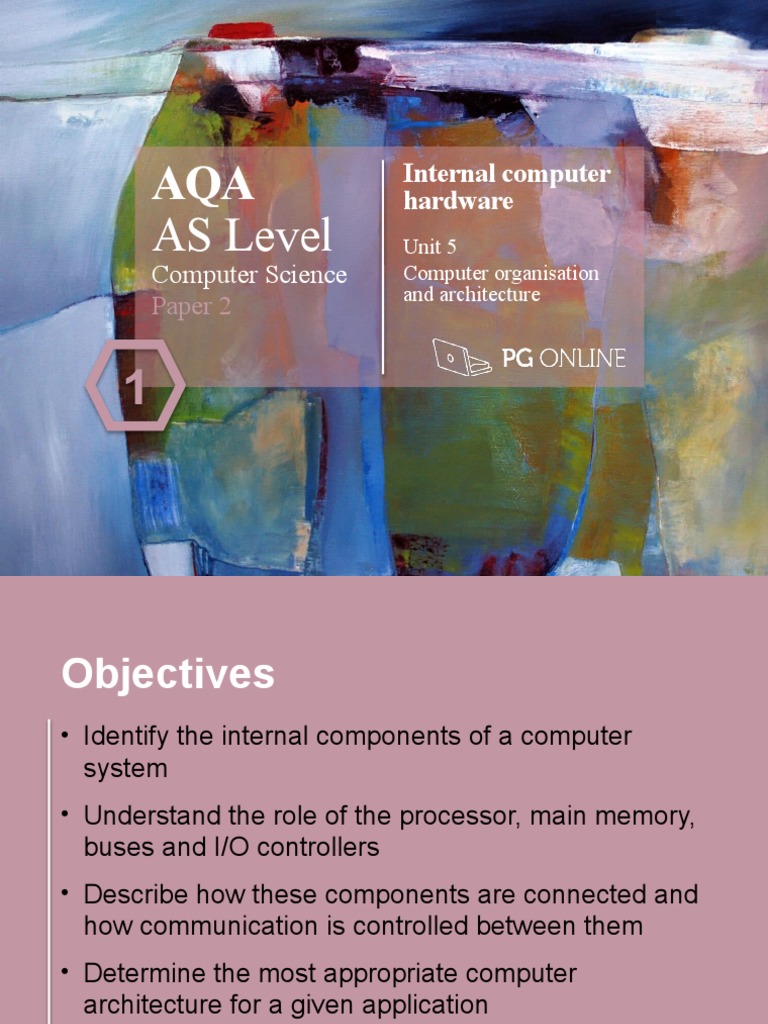 Computer Organisation T1 Internal Computer Hardware Pdf Input Output Computer Architecture