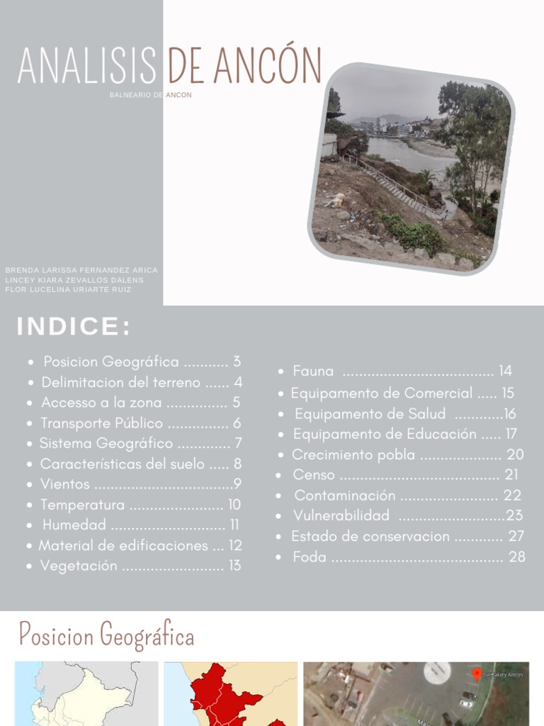 Análisis Ancón - Eq 6 | Descargar gratis PDF | Hormigón | Entorno natural