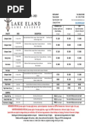 Ganzekraal Resort Price List 2024-2025 | PDF