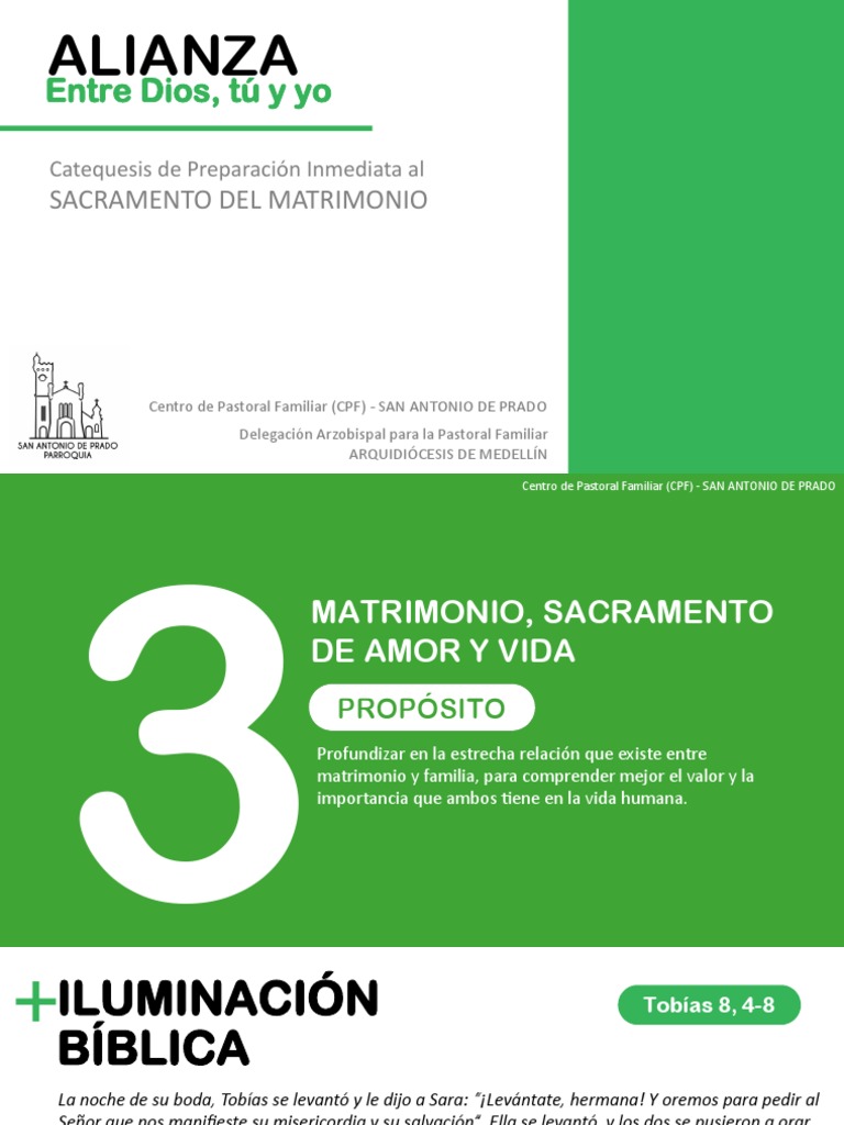 Preparación Al Matrimonio (Modulo 3 - Tema 7) | PDF | Amor | Cristo (título)