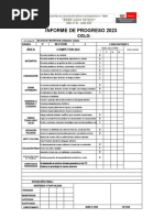 Informe Técnico Pedagógico 2025 - Primer Bimestre | PDF | Maestros | Enseñando