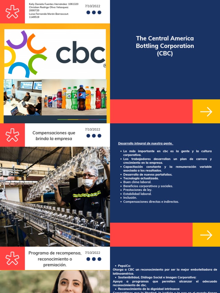 The Central America Bottling Corporation (CBC) . | PDF | Pepsi Co ...