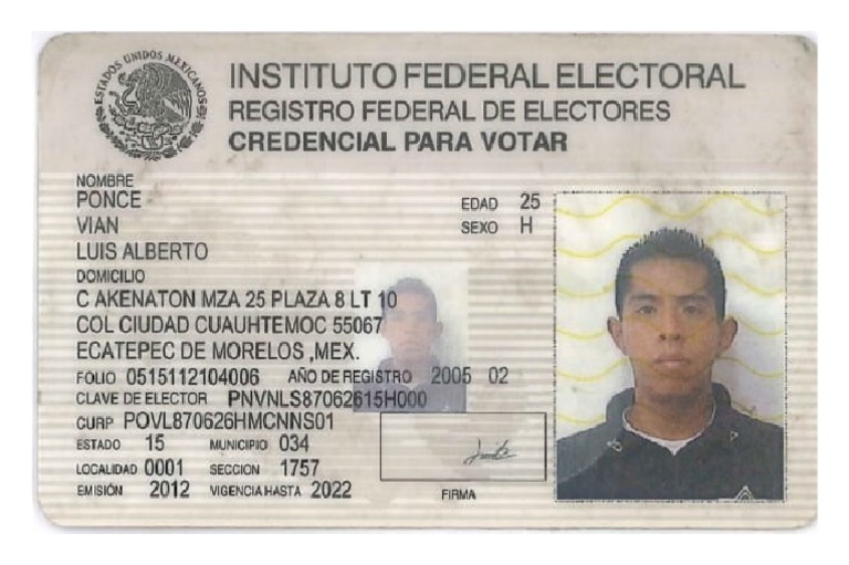 Ine Luis Alberto Ponce Frente | PDF