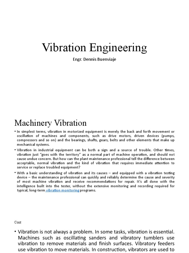 Machinery Vibration | PDF | Bearing (Mechanical) | Machines