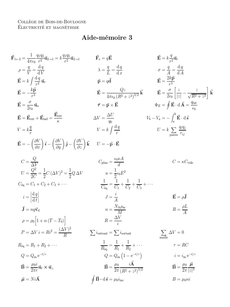 Formules 3 NYB | PDF