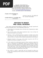 Motion To Reopen Case PDF | PDF