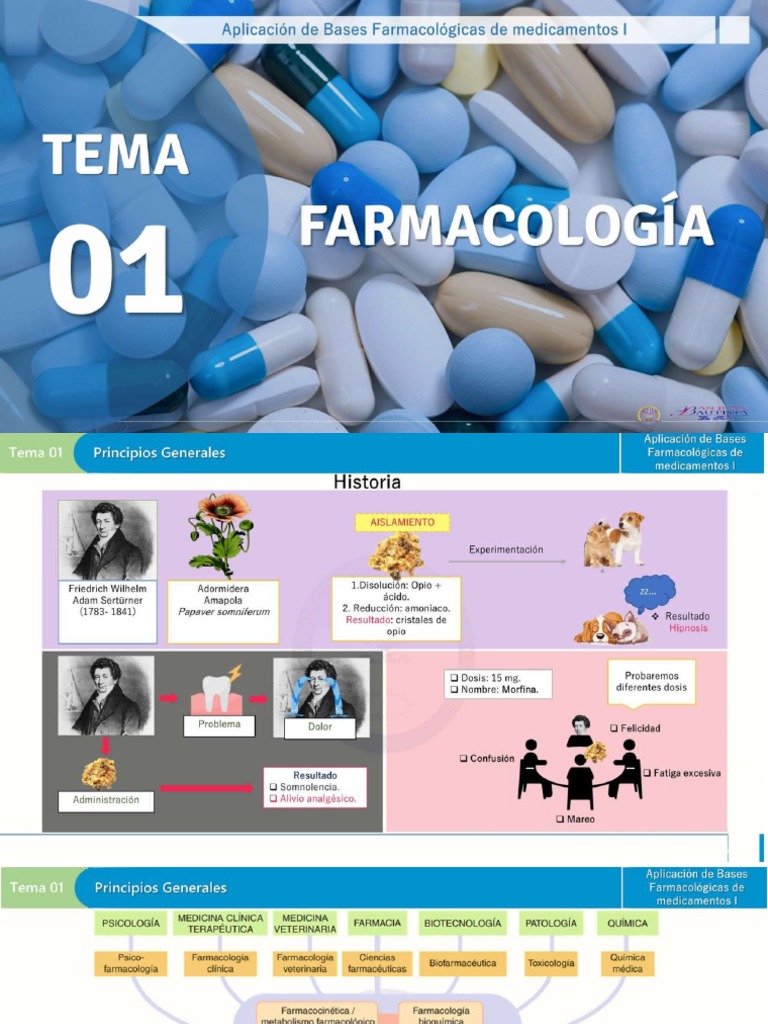 Slides FARMACOLOGIA GENERALIDADES | PDF